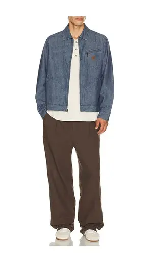 Brixton Mechanic Garage Zip Jacket In . Also