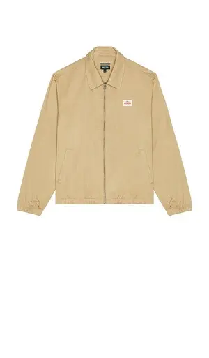 Brixton Trademark Lightweight Garage Zip Jacket In . Also