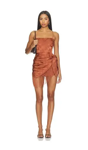 Amanda Uprichard Marrakesh Romper In . Also - Rust