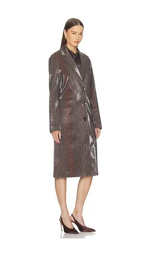 Paris Georgia Classic Leather Jacket In . Also