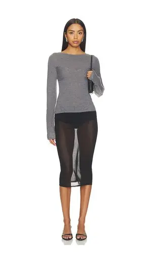 Paris Georgia Amelia Pointelle Top In . Also