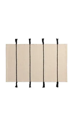 PARACHUTE Organic Tassel Bath Tub Mat