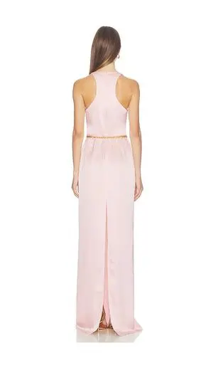 SIDERA Celeste Belt Detail Gown In . Also