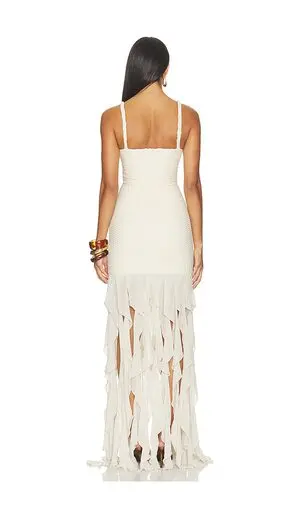 PatBO Golden Knit Long Dress In . Also