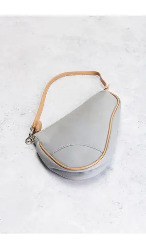 FWRD RENEW Dior Denim Pochette Saddle Bag