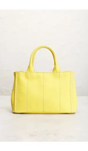FWRD RENEW Prada Canapa Tote Bag