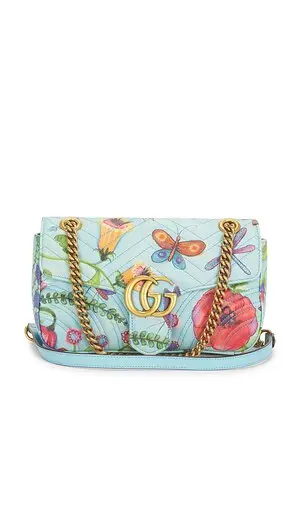 FWRD RENEW Gucci X Unskilled Worker Gg Marmont Shoulder Bag