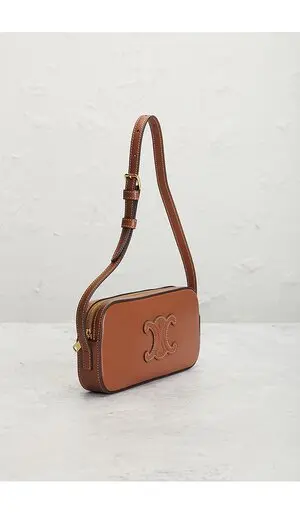 FWRD RENEW Celine Triomphe Mini Camera Bag
