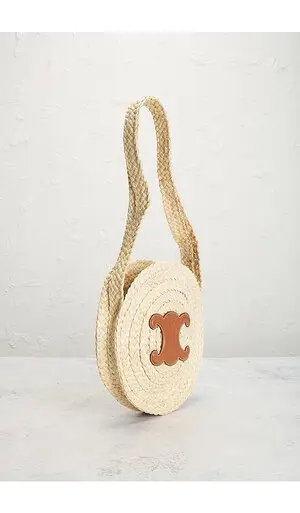 FWRD RENEW Celine Small Panier Round Shoulder Bag