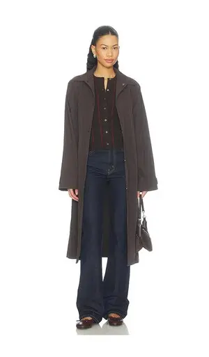 Guest In Residence Jane Checker Cardigan In . Also