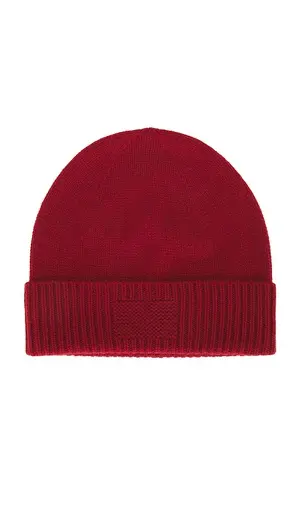 Guest In Residence Rib Cuff Beanie - Red