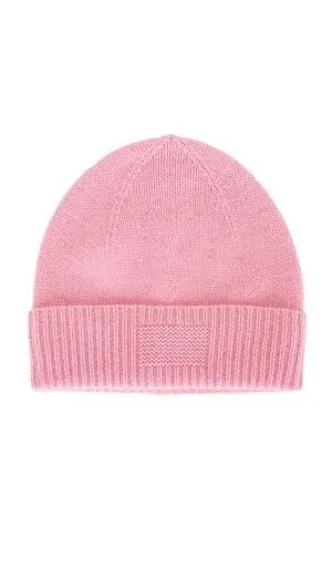 Guest In Residence Guest In Residence Rib Cuff Beanie Pink
