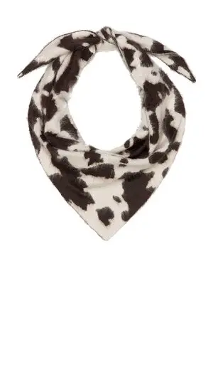 Guest In Residence Grizzly Cowhide Wild Rag - Multi