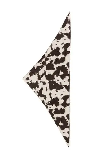 Guest In Residence Grizzly Cowhide Wild Rag