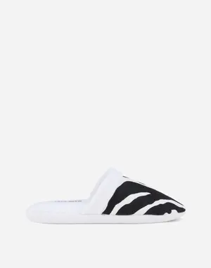Dolce & Gabbana Cotton Terry Slippers Cotton Slippers - Multicolor
