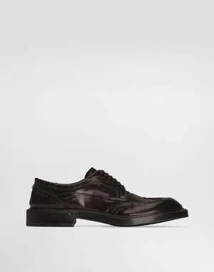 Dolce & Gabbana Calfskin Derby Shoes Lace-ups - Multicolor