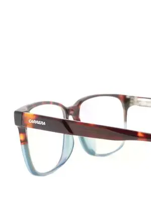 Carrera Eyewear Tortoiseshell-effect Rectangle-frame Glasses