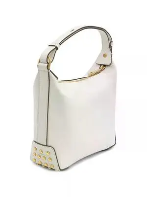 TOD'S Metal Dots Mini Bag In Leather - White