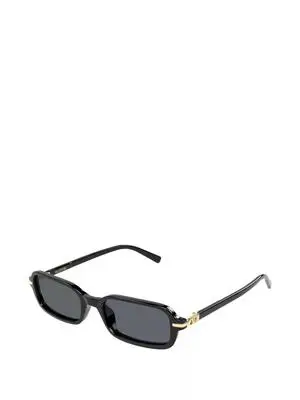 Valentino Garavani Vlogo Rectangle-frame Sunglasses