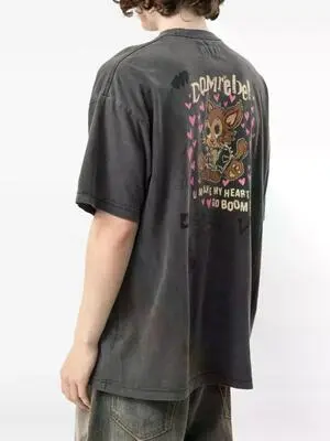 DOMREBEL Boom Graphic-print Cotton T-shirt