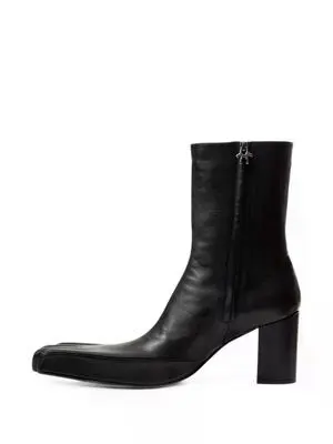 AVAVAV Four-toe Leather Ankle Boots
