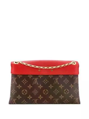 LOUIS VUITTON Pallas Chain Monogram Canvas And Calfskin Shoulder Bag