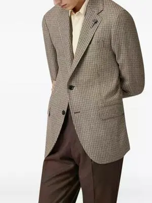 LARDINI Iconic Single-breasted Blazer