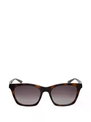 Nike Vital Flow Tortoiseshell-effect Square-frame Sunglasses