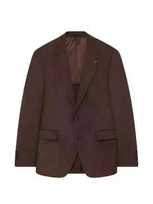 LARDINI Single-breasted Wool Blazer