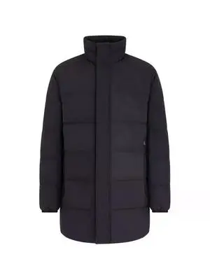 Emporio Armani Quilted Hooded Coat
