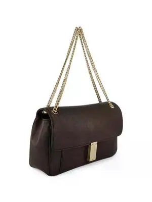 TOM FORD Mia Grained-leather Shoulder Bag