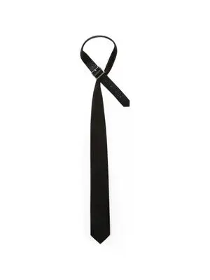 Noir Kei Ninomiya Woven Strap-closure Tie