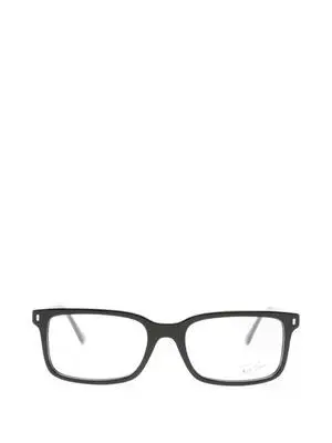 Ray-ban Rectangle-frame Glasses - Black