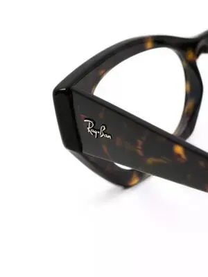 Ray-ban Zena Cat-eye Tortoiseshell-pattern Glasses