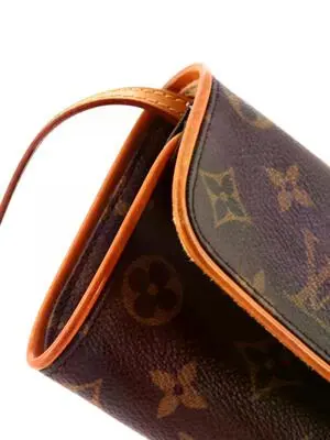 LOUIS VUITTON Twin Handbag Monogram Canvas Pm Crossbody Bag