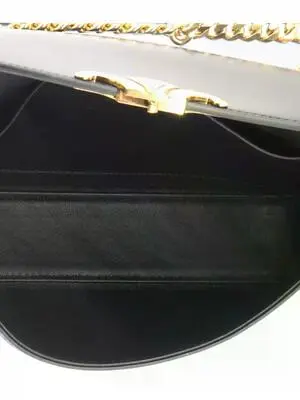 Celine Triomphe Chain Leather Small Shoulder Bag