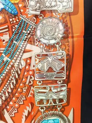 Hermès 2010s Silk Scarf