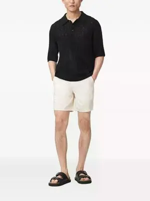 ALLSAINTS Cable-knit Polo Shirt