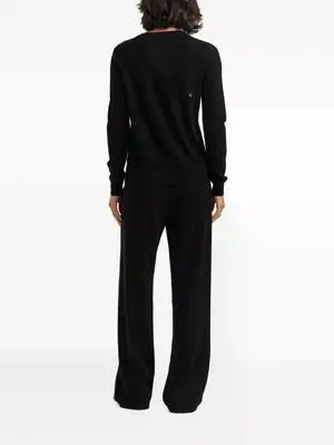 Chinti & Parker Star Tree Sweater - Black