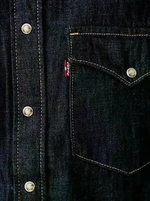 LEVI'S Western-style Denim Shirt