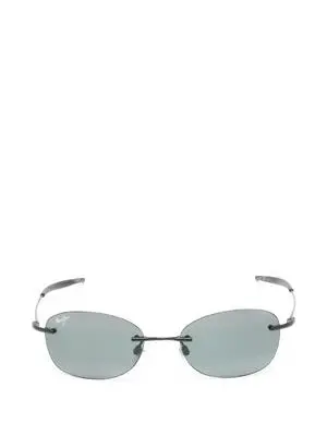 Maui Jim Oval-frame Sunglasses - Black