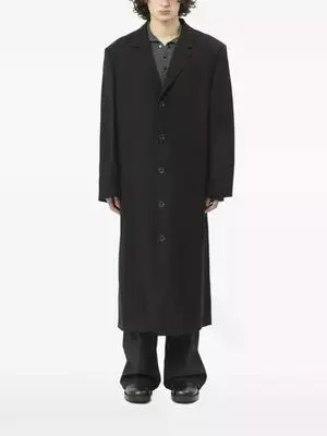 ENTIRE STUDIOS Oversized Structured Coat - Black