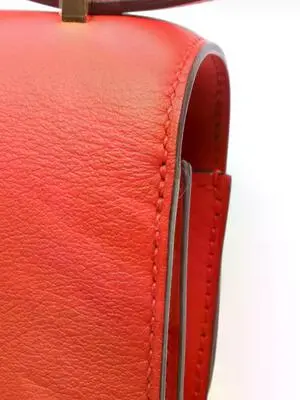 Hermès 2017 Mini 3 Constance Shoulder Bag - Red