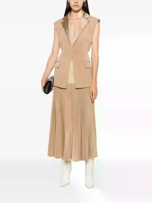 Imperial Cut-out Tailored Waistcoat - Neutrals