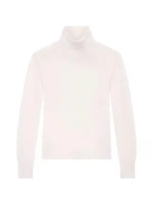 LARDINI Ribbed-knit Turtleneck Sweater