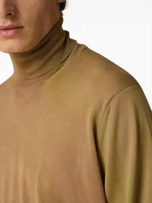 LARDINI Wool Turtleneck Sweater