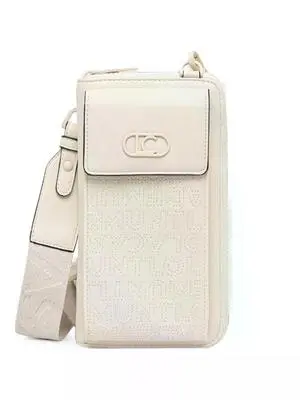 Lola Casademunt Logo-embossed Zip-around Phone Bag - Neutrals