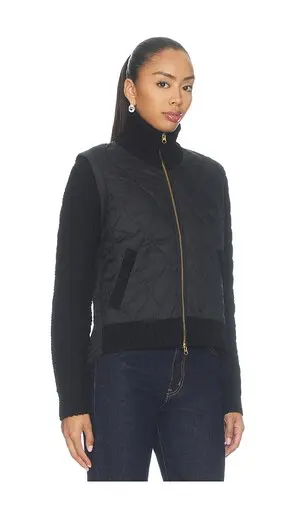 Veronica Beard Patra Mixed Media Jacket In . Also