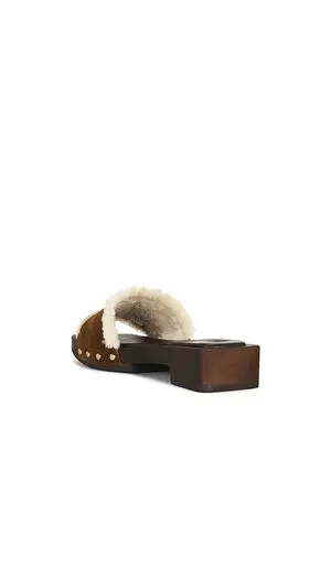 Vince Barbara Shearling Clog In . Also