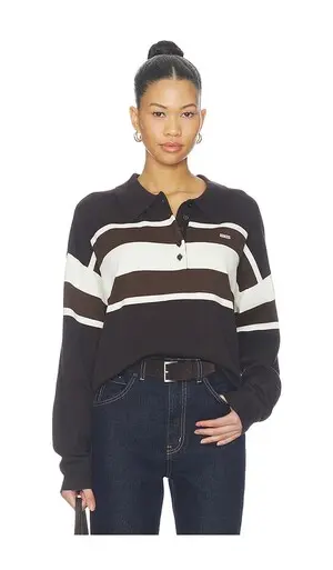 GESTUZ Alexu Polo Pullover Sweater In . Also
